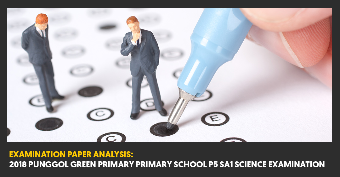 2018 Punggol Green Primary School (PGPS) P5 SA1 Examination Paper Analysis