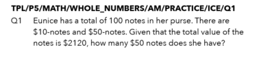 Solving P5 Math Word Problem Sums With The Assumption Method - Primary ...