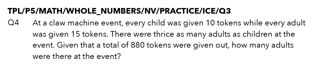 P5 Math Problem-solving Technique: Number X Value Method - Primary ...