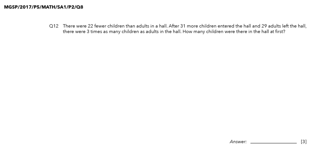 P5 Math Problems Sums: 5 Tips To Draw Comparison Models - Primary ...