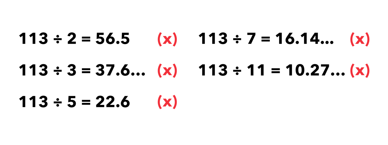 Prime Numbers, HCF & LCM: Determining A Prime Number - Primary School ...