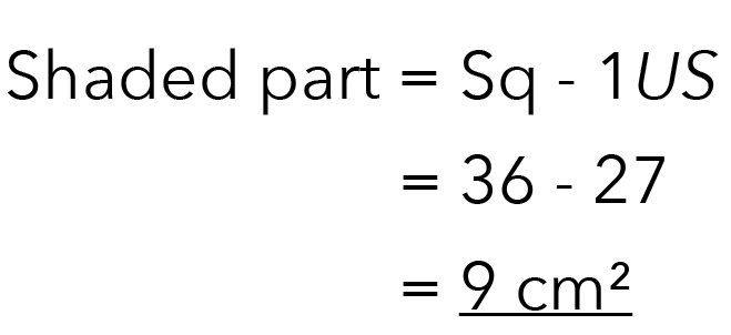 Ratio: How to Solve for the Area of the Shaded Part of the Diagram ...