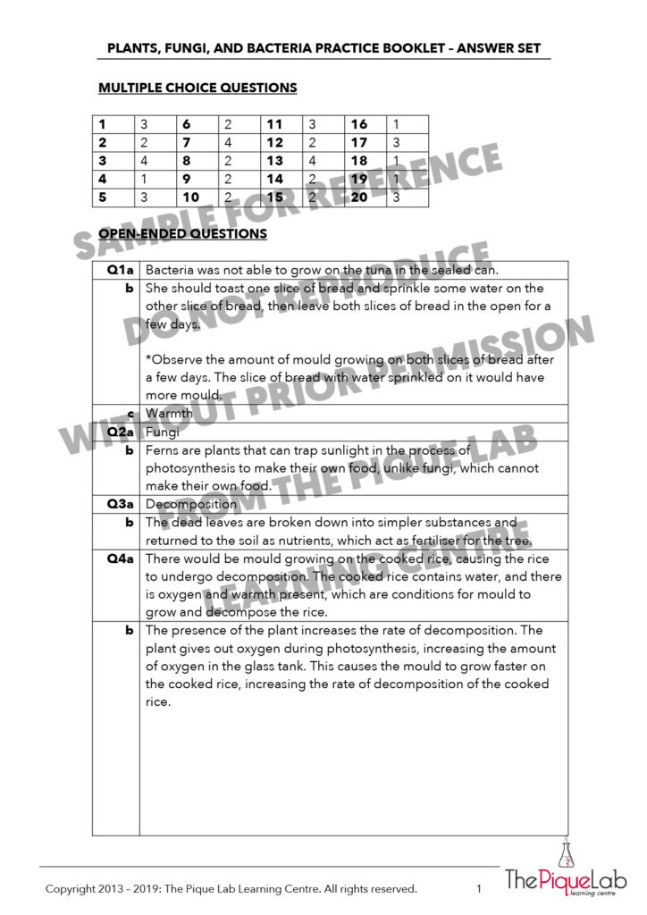 Ultimate PSLE Science Practice Series (P3 & P4 Topics) - RECOMMENDED ...